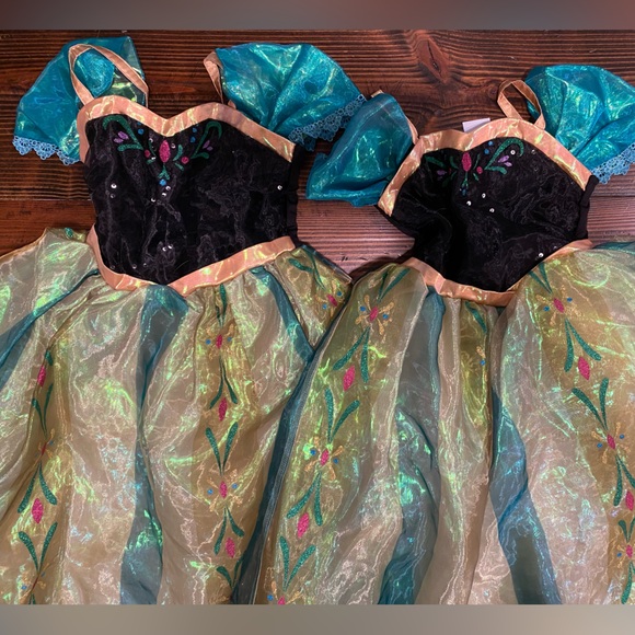 Disney | Costumes | Two Anna Dresses From Frozen | Poshmark